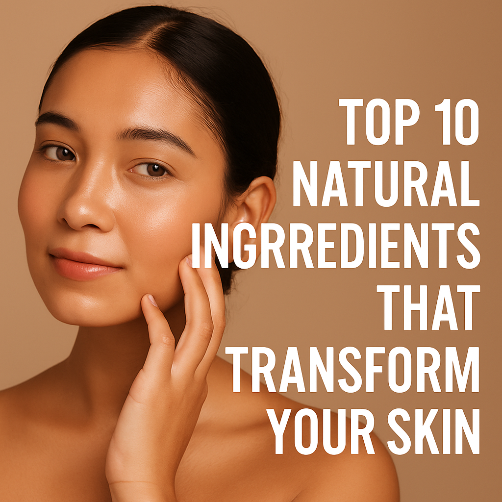 Top 10 Natural Ingredients That Transform Your Skin – FWBEAUTY