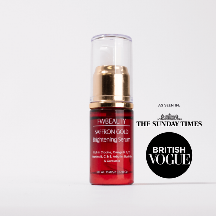 Saffron Gold Elixir Brightening Serum- Targets Hyperpigmentation – FWBEAUTY