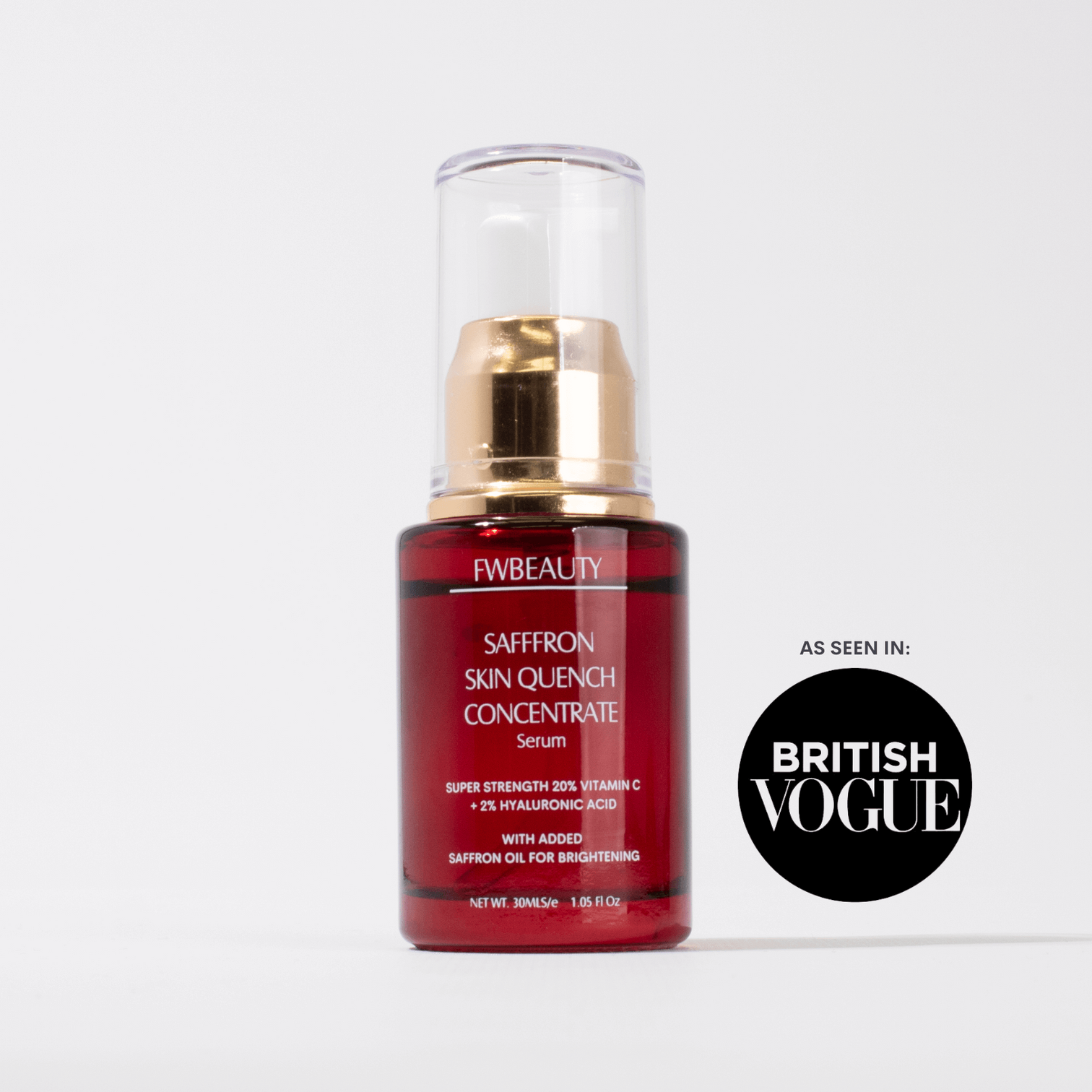 Saffron Skin Quench Concentrate 20% Vitamin C - Targets Hyperpigmentat ...